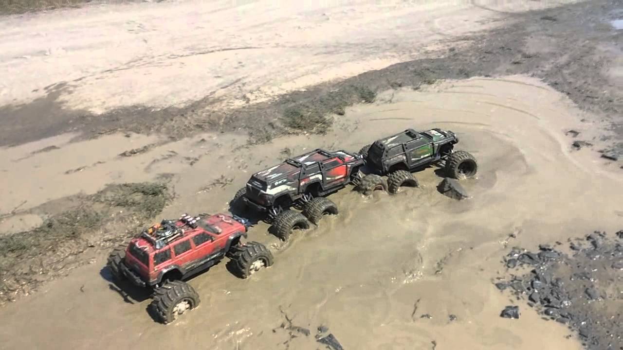 KRC Team Traxxas summit 6x6 - YouTube