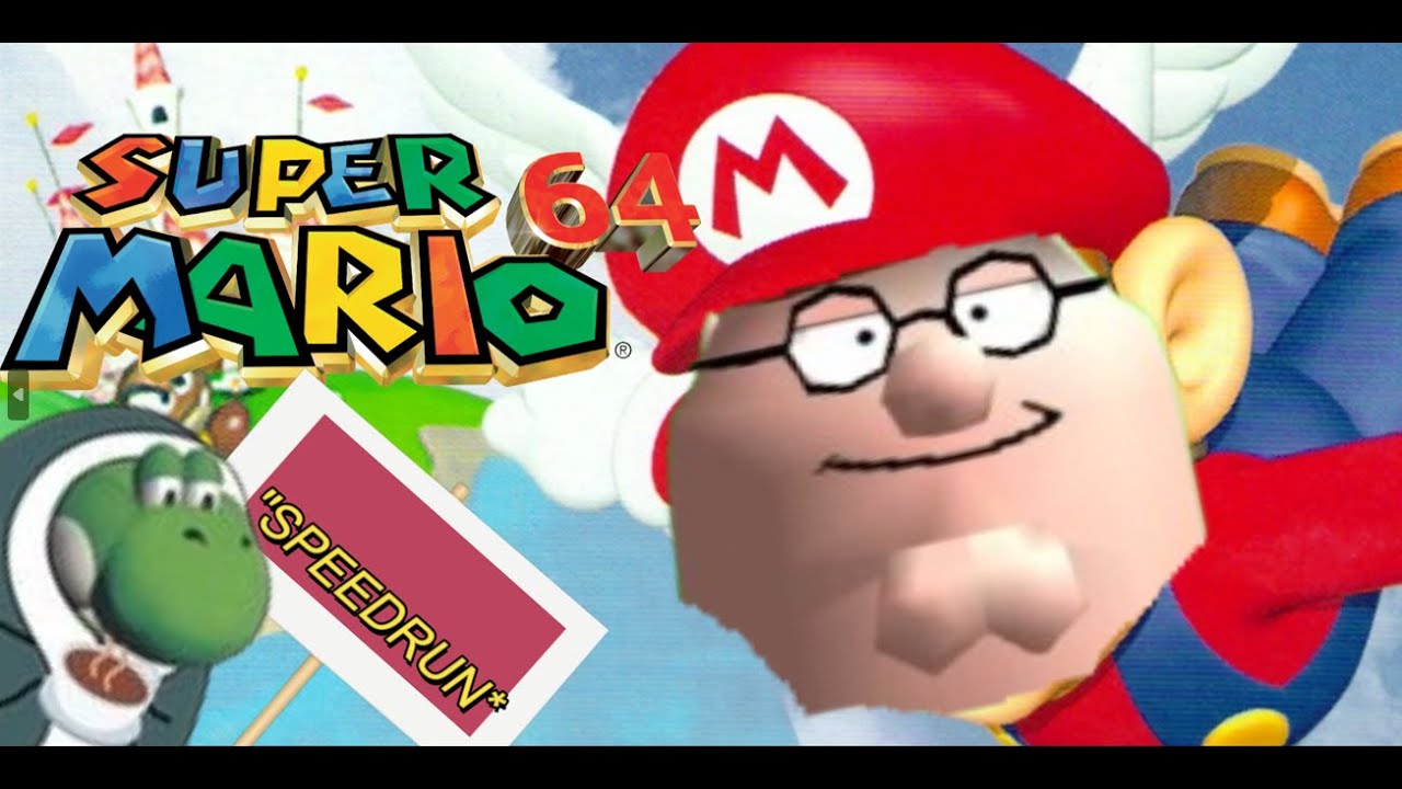 SUPER MARIO 64 pero soy PETER GRIFFIN - YouTube
