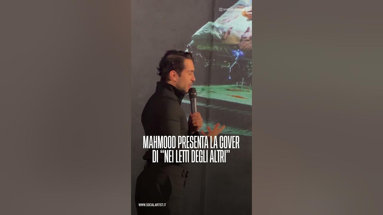 MAHMOOD spiega la cover di "Nei letti degli altri" #sanremo2024 - YouTube