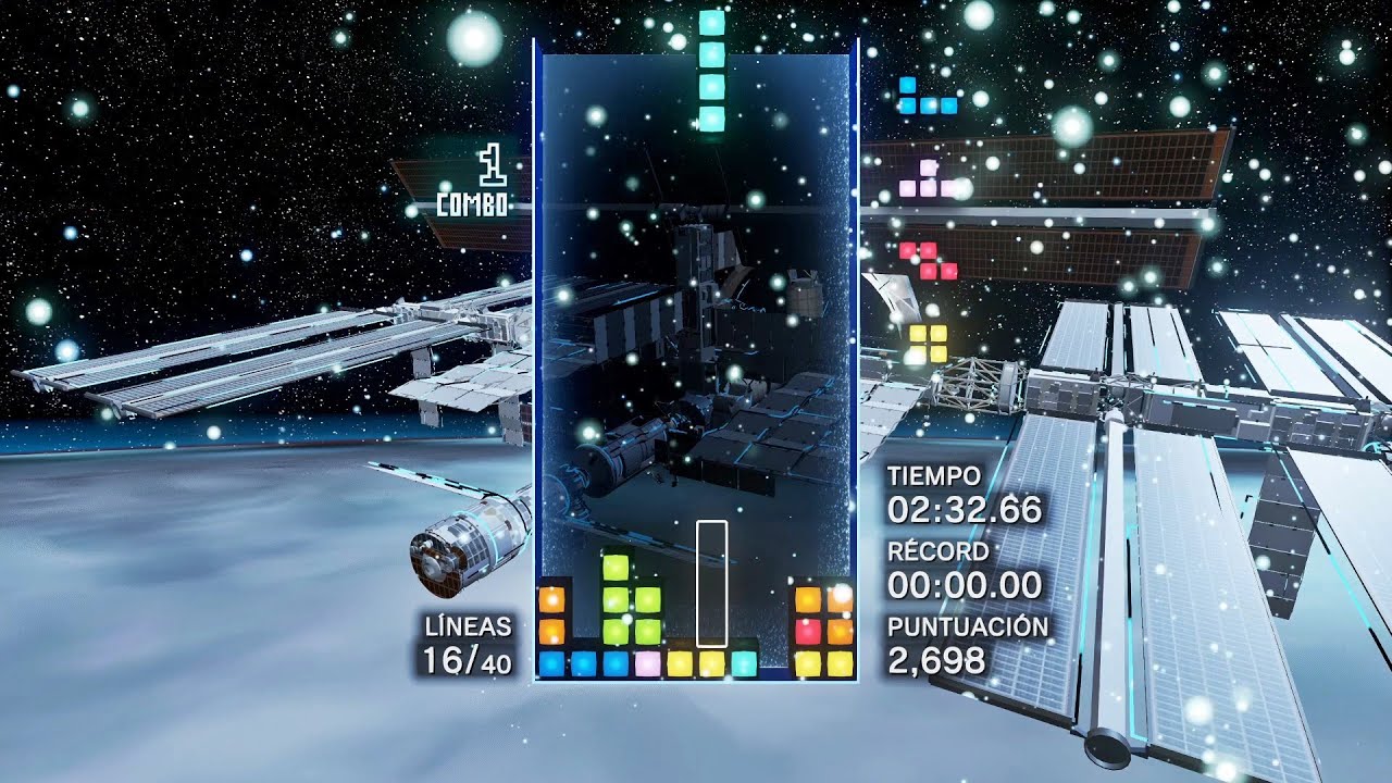 Tetris Effect - Space Sprint - Game - YouTube