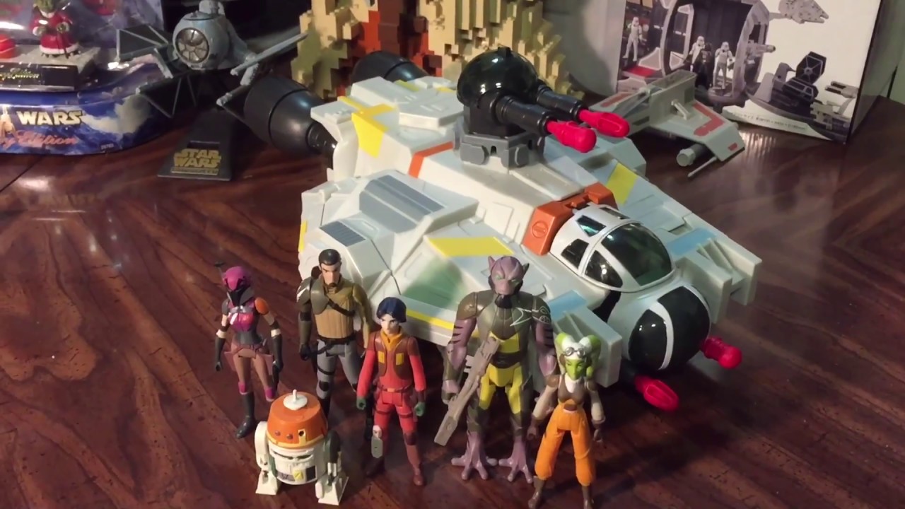 MrByZ Reviews Episode #65 Star Wars Hasbro Galactic Heroes Ghost ...