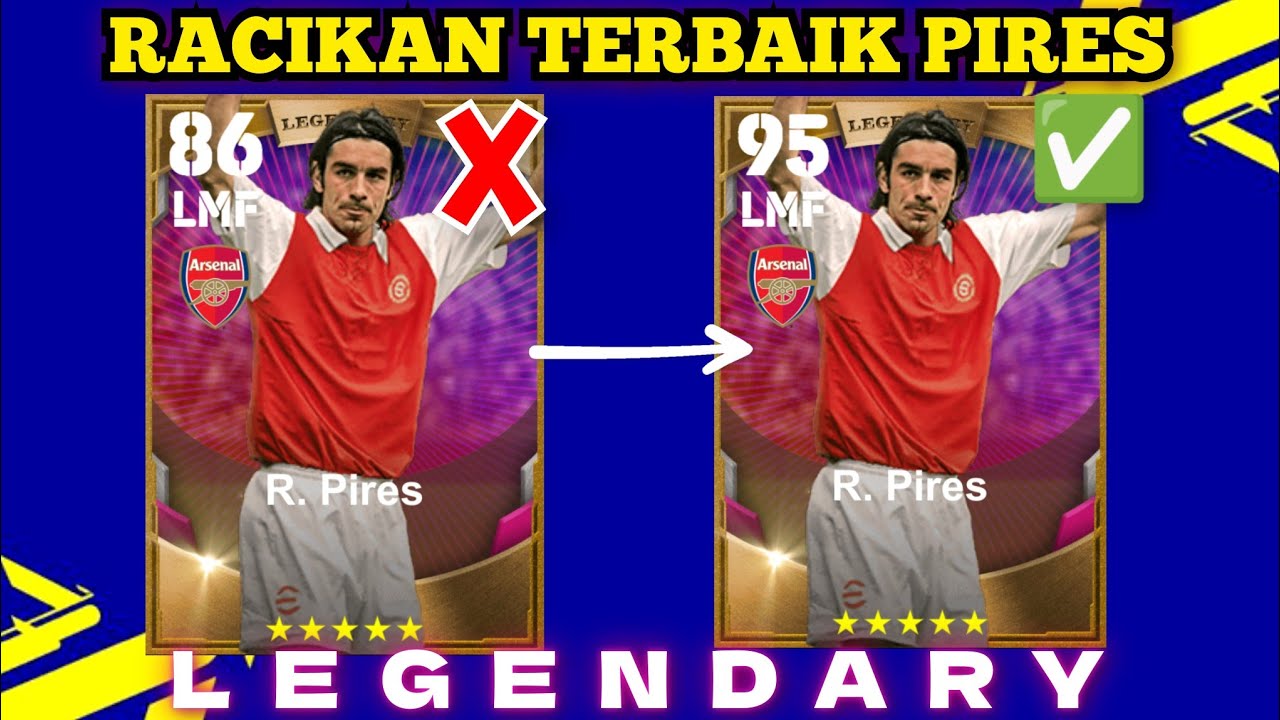 RACIKAN TERBAIK PIRES LEGENDARY! PENUKARAN 5000 EFOOTBALL POINT! SAYAP ...