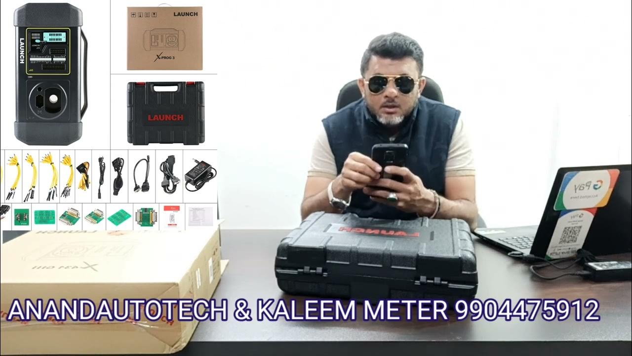 Launch X-PROG 3 Immobilizer Key Programmer UNBOXING VIDEO ANANDAUTOTECH KALEEM METER 9904475912 ...