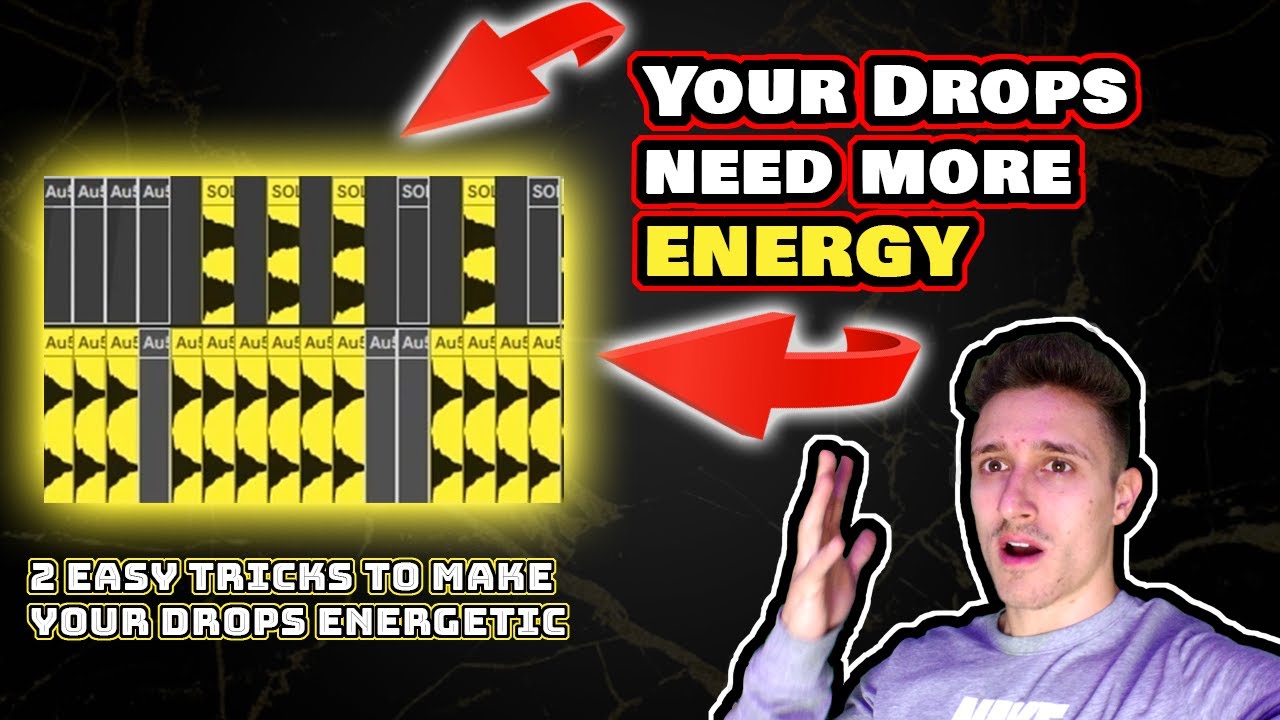 Use this Technique To Create More Energy In Your Drops - YouTube