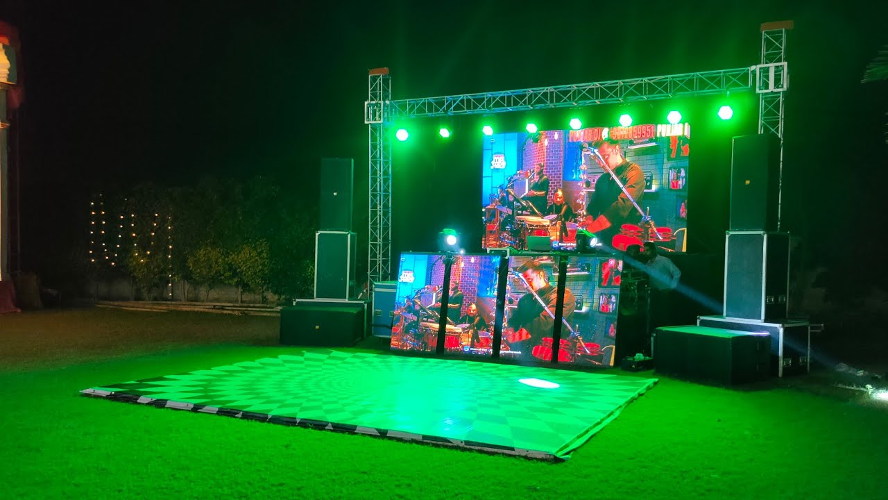 Single Side DJ Setup 2021 | Led Wall | Punjab DJ Chandigarh | Contact ...