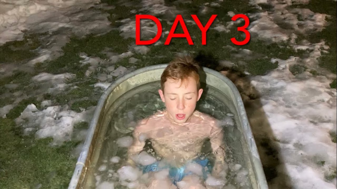We take an ice bath every day for 30 days - YouTube