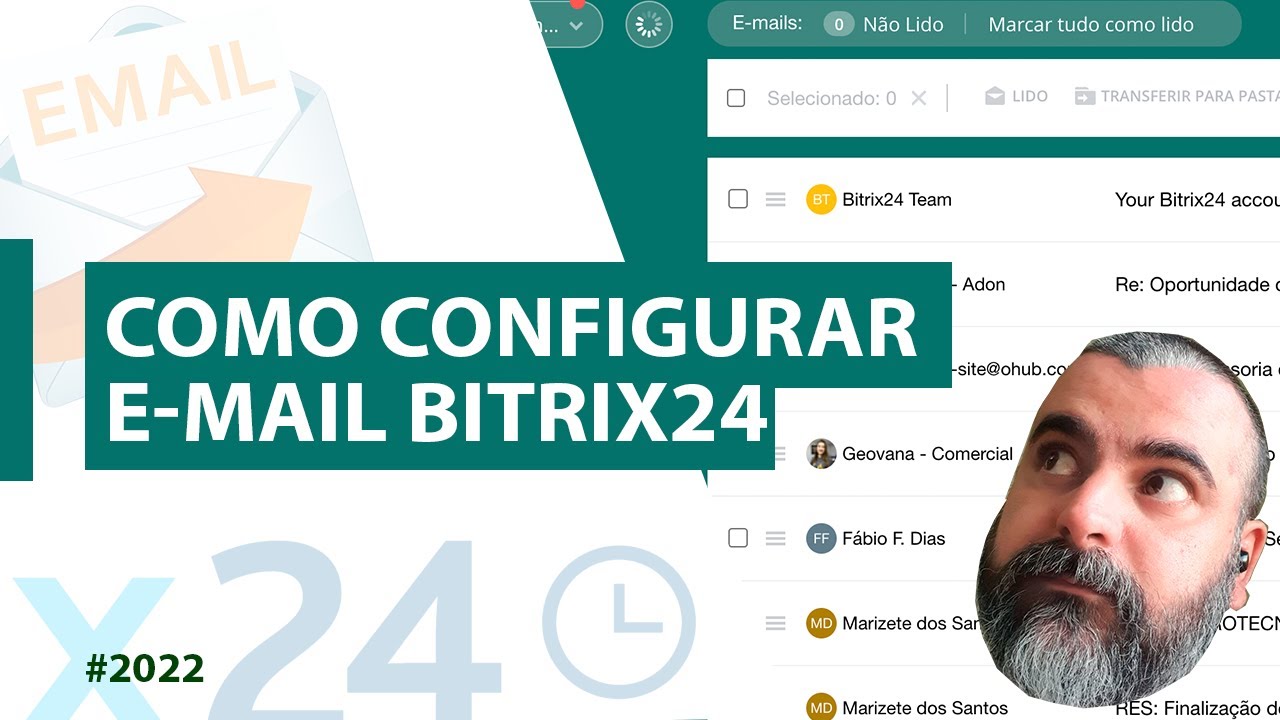 Como configurar e-mail no Bitrix24 - YouTube