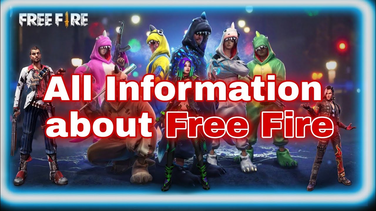 All Information about Free Fire | Developer to Release Date | - YouTube