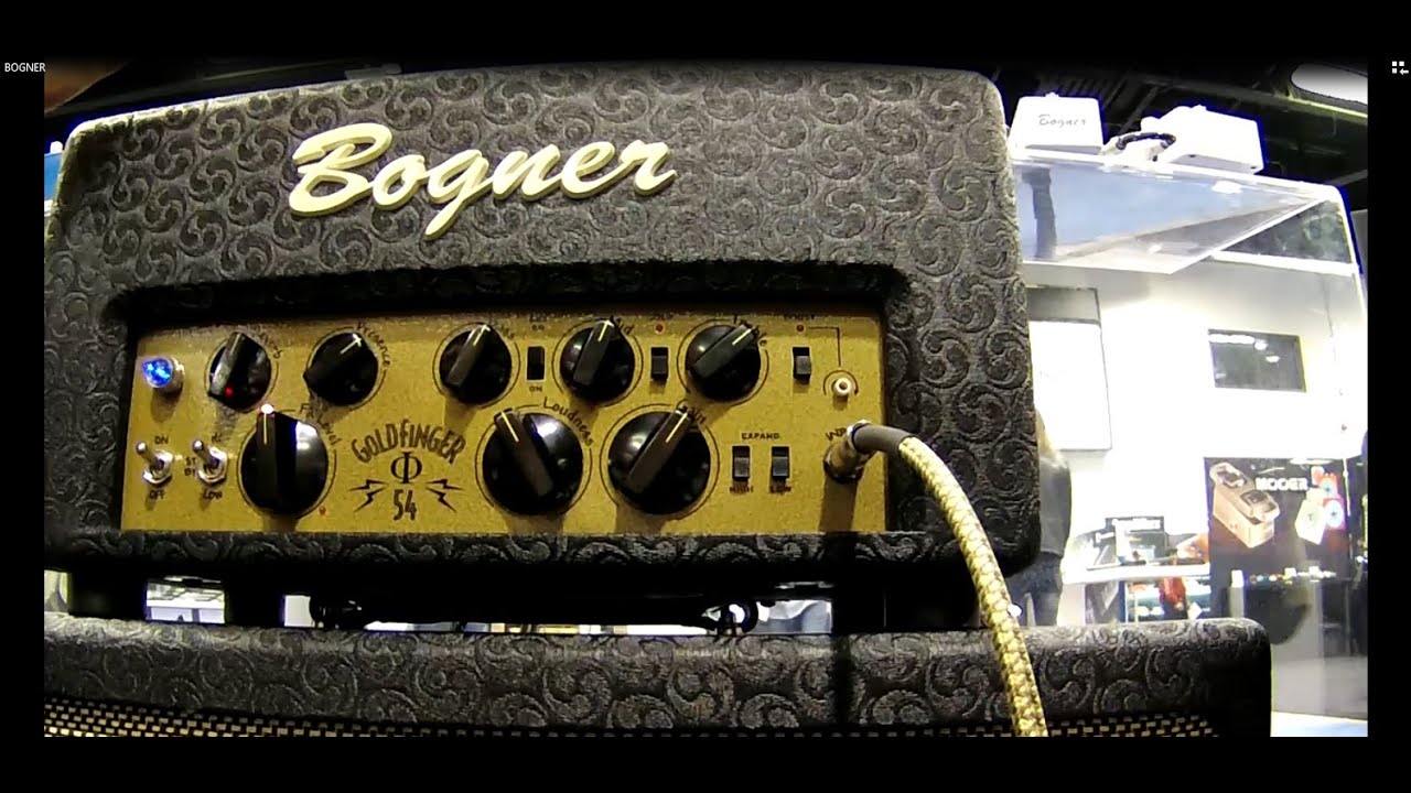 BOGNER - NAMM 2016 - The Search for the Ultimate Guitar Tone!!! - YouTube
