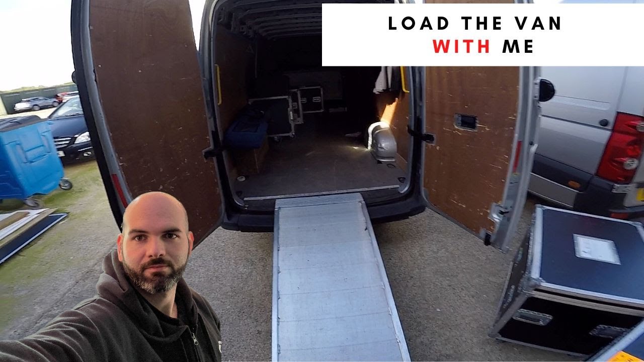 Load the van with me! A day in a life of a Sound Engineer - YouTube