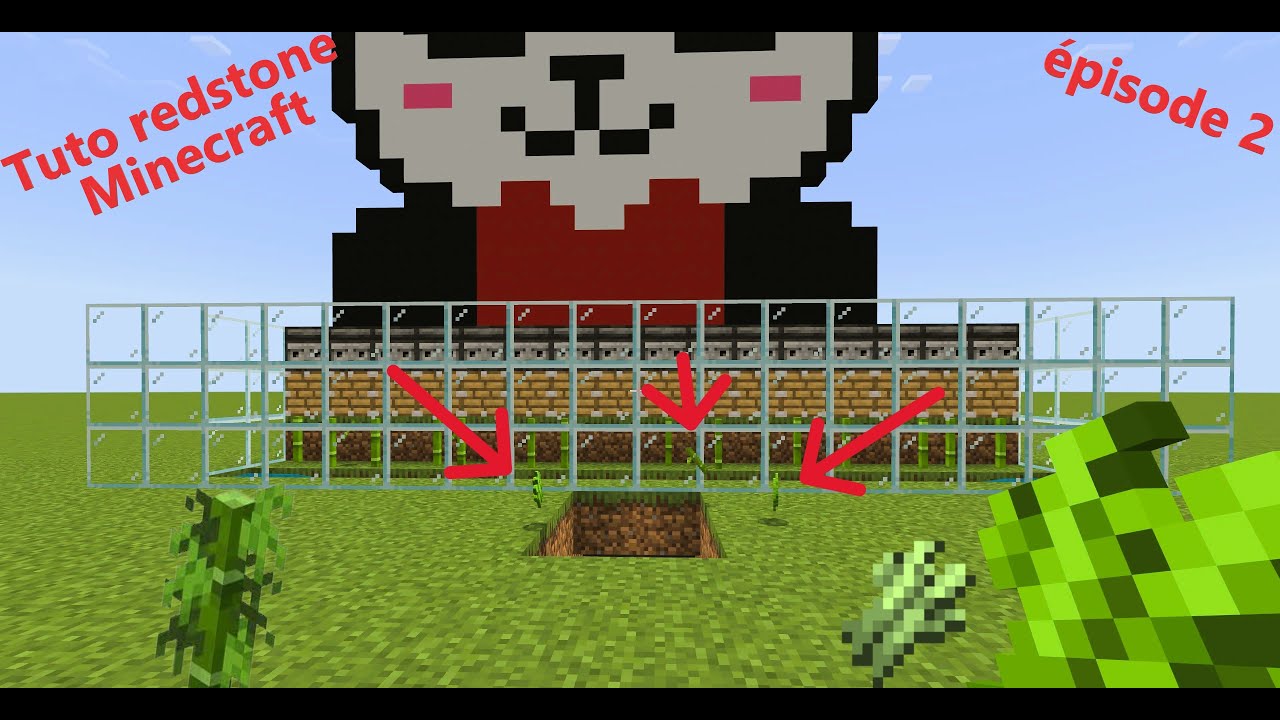 Tuto redstone Minecraft -Les récépteurs et constructions de premiers ...