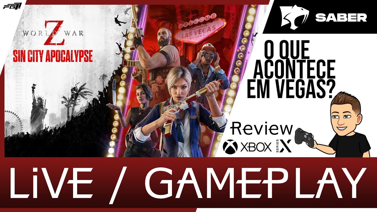 World War Z - Sin City Apocalypse [XBOX SERIES X] Review - SABER - YouTube
