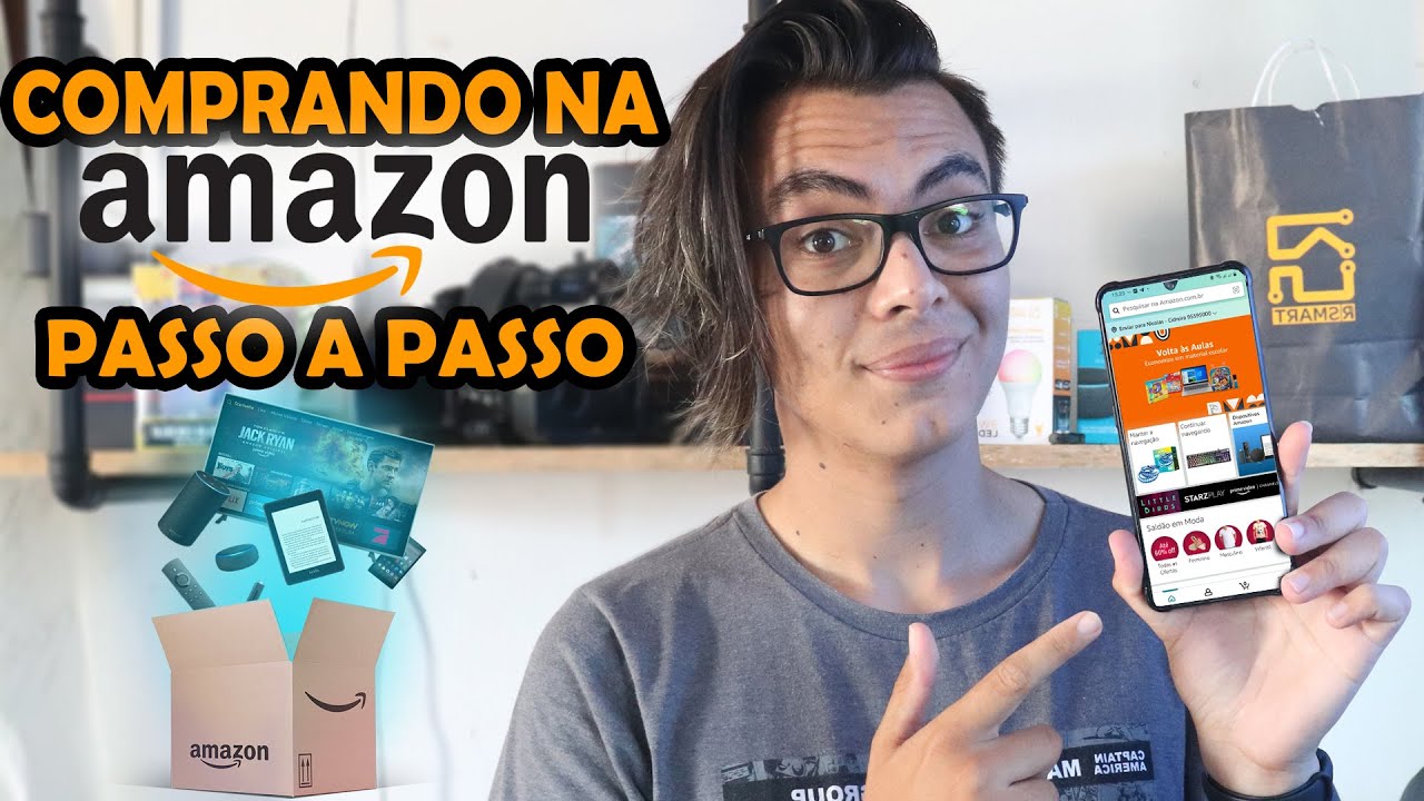 COMO COMPRAR NA AMAZON - Passo a passo - YouTube