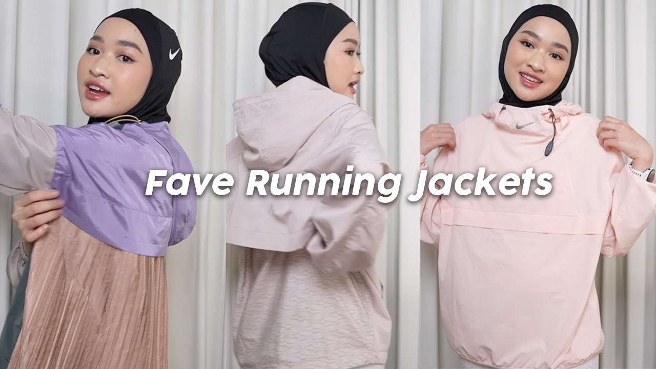 Fave Running Jacket / Sports Jacket Collection + Review | Kiara Leswara - YouTube