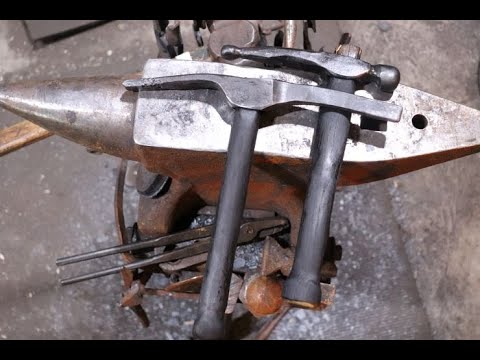 Forging Leaf Hammers - YouTube