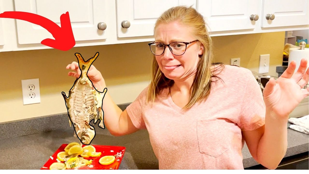My Wife Was SCARED to Eat THIS!! (Beach Fishing Catch & Cook) - YouTube