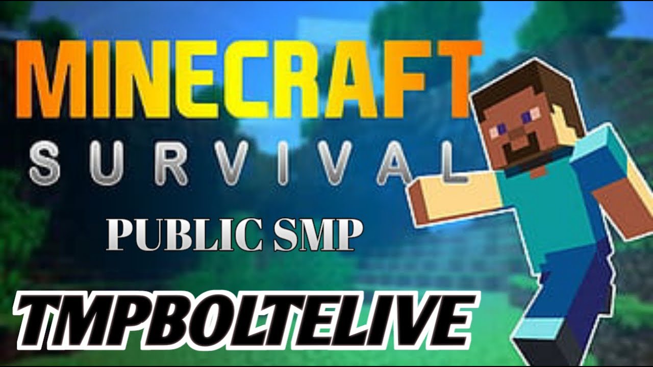 MINECRAFT PUBLIC SMP LIVE WITH SUSCRIBERS 😁♥️ | ROAD TO 3K | JAVA+PE ...