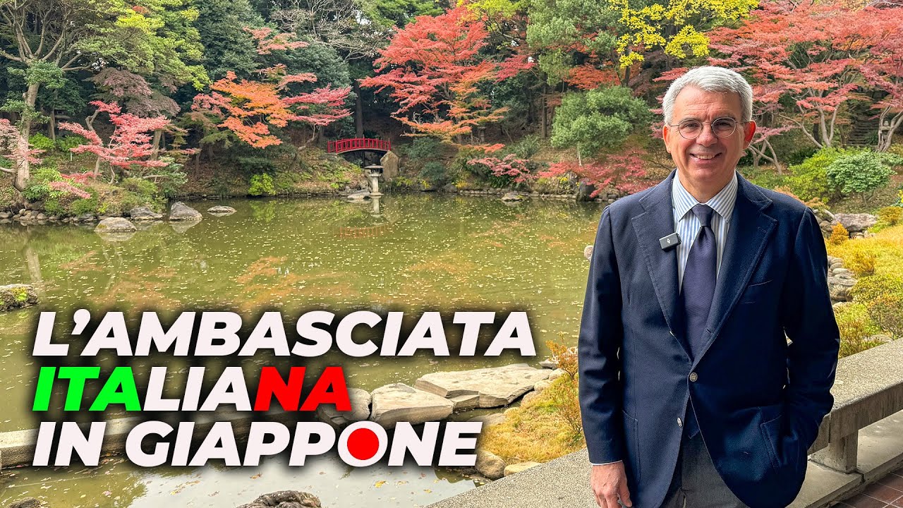 TRA GIAPPONE ED ITALIA: L'AMBASCIATA ITALIANA IN GIAPPONE a TOKYO - YouTube