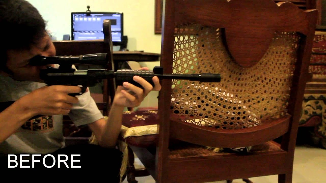 VFX Test 3,Indoor Gunshot - YouTube