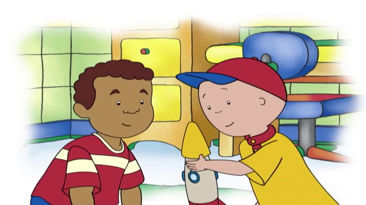 YTP: Caillou uses spiders to brainwash his family - YouTube