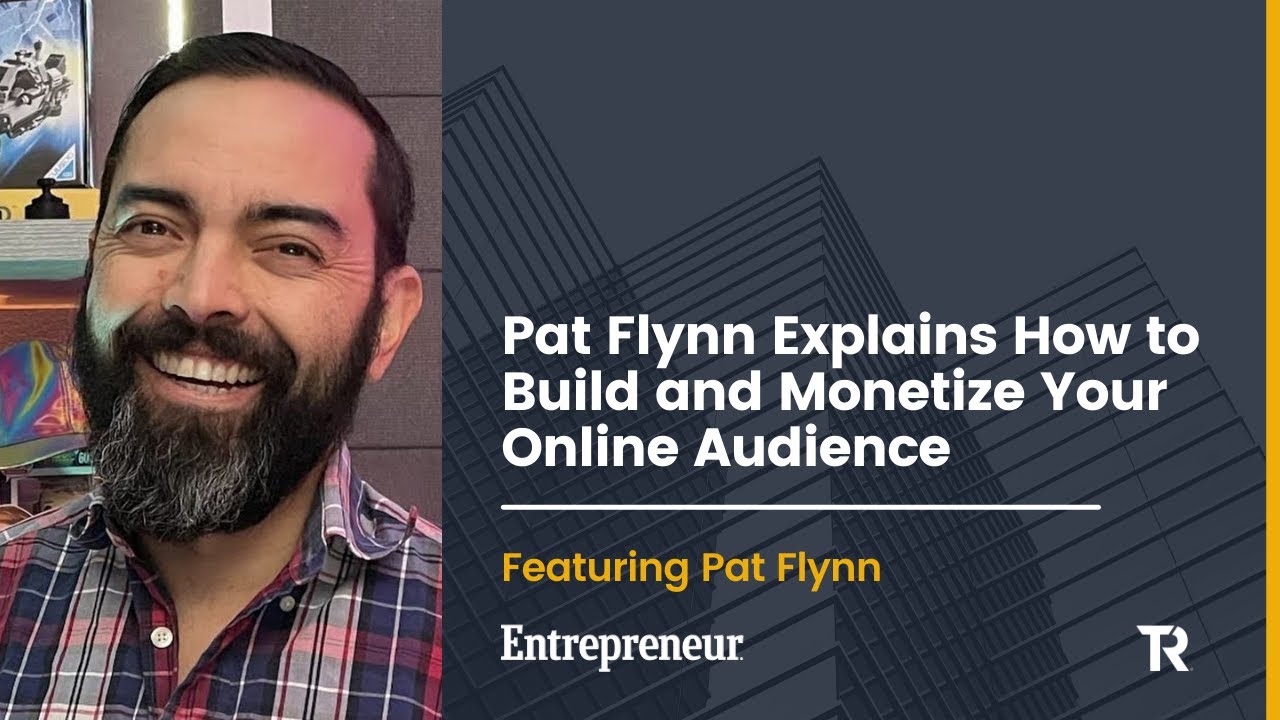 Pat Flynn Explains How to Build and Monetize Your Online Audience - YouTube