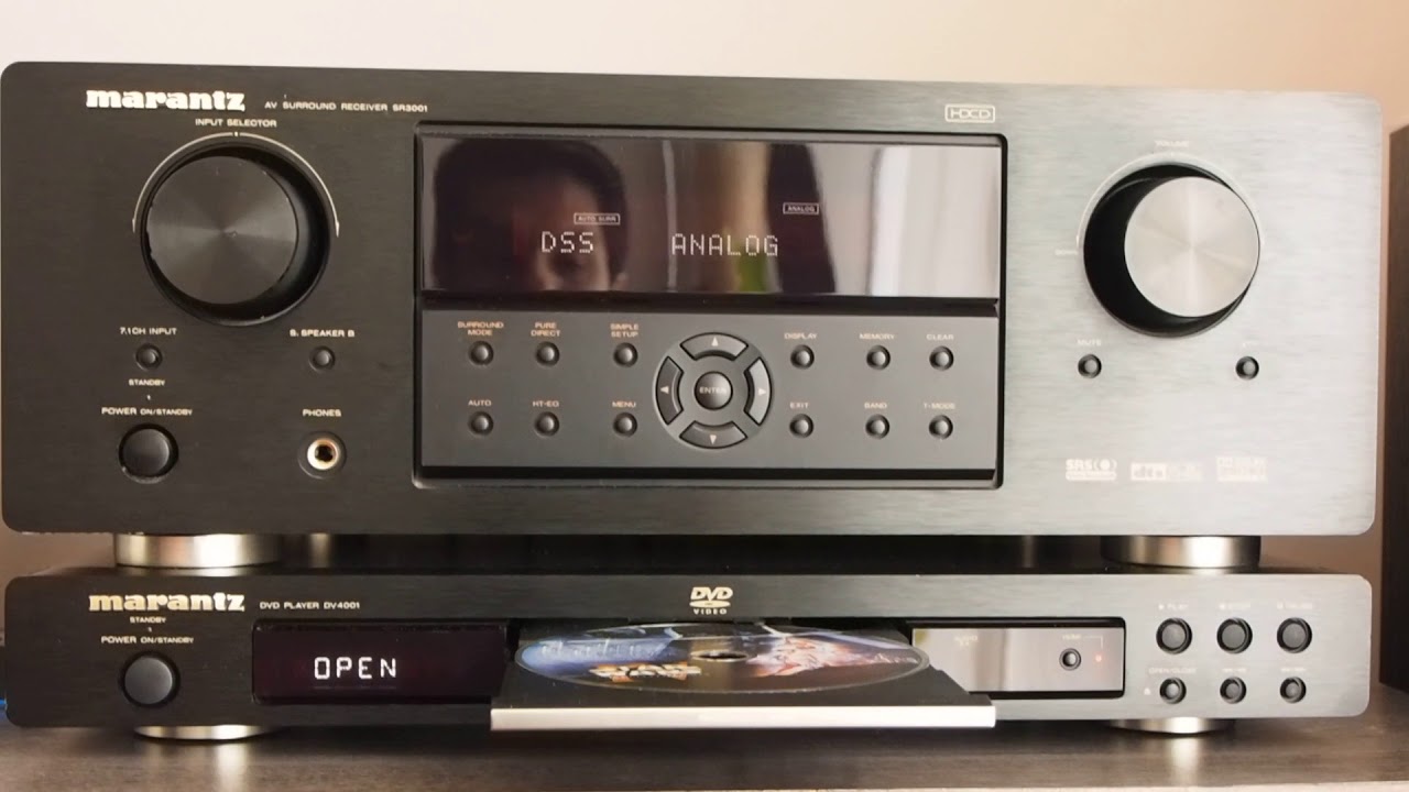 Marantz SR3001 AV Receiver - YouTube
