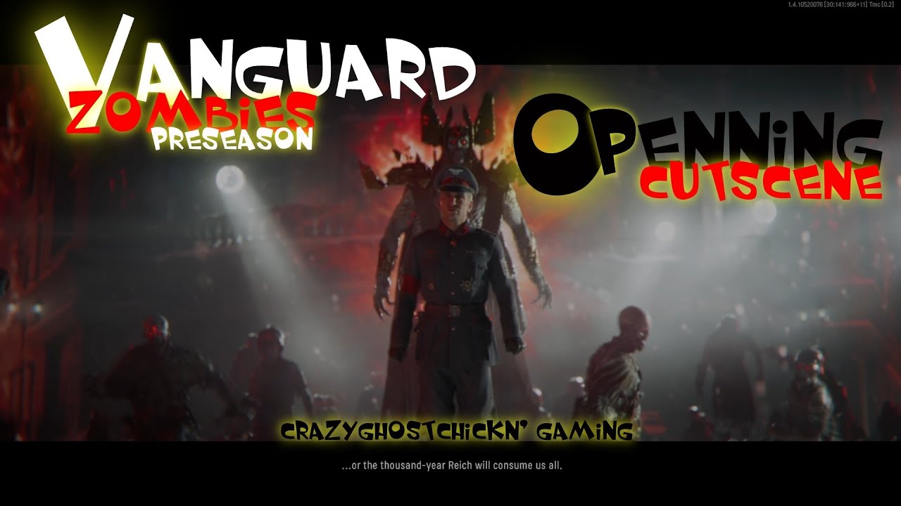 CALL OF DUTY VANGUARD ZOMBIES PRESEASON OPENNING CUTSCENE DER ANFANG ...