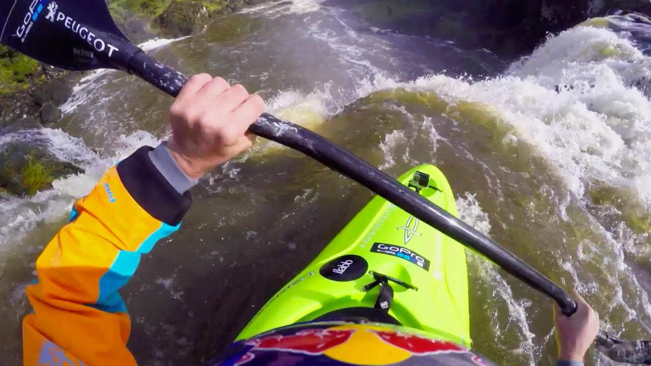 Kayaker Ben Brown Drops New Zealand’s Wairua Falls - YouTube