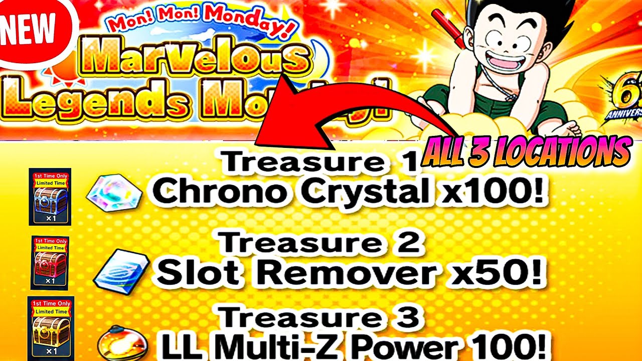NEW! Marvelous Legends Monday Secret Treasure Chests Locations 🤩 ...