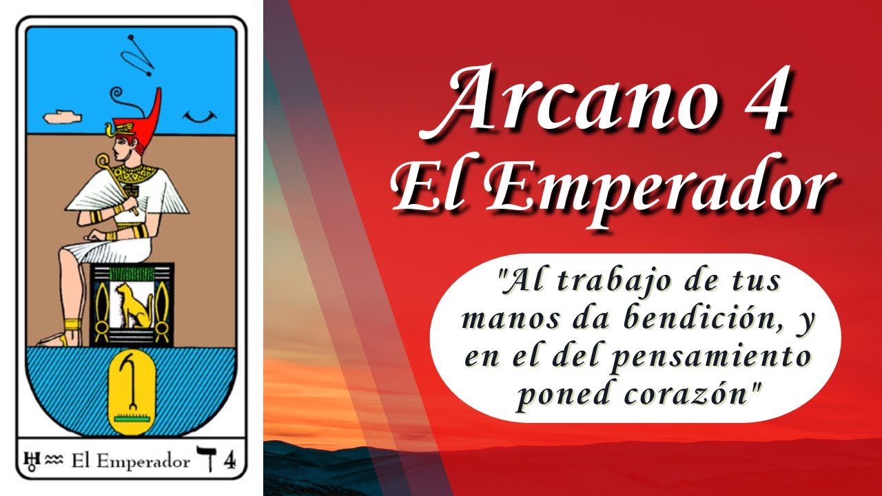 🌟Arcano 4: El Emperador 🏰 | Resumen de Tarot y Kabala | VM Samael Aun ...