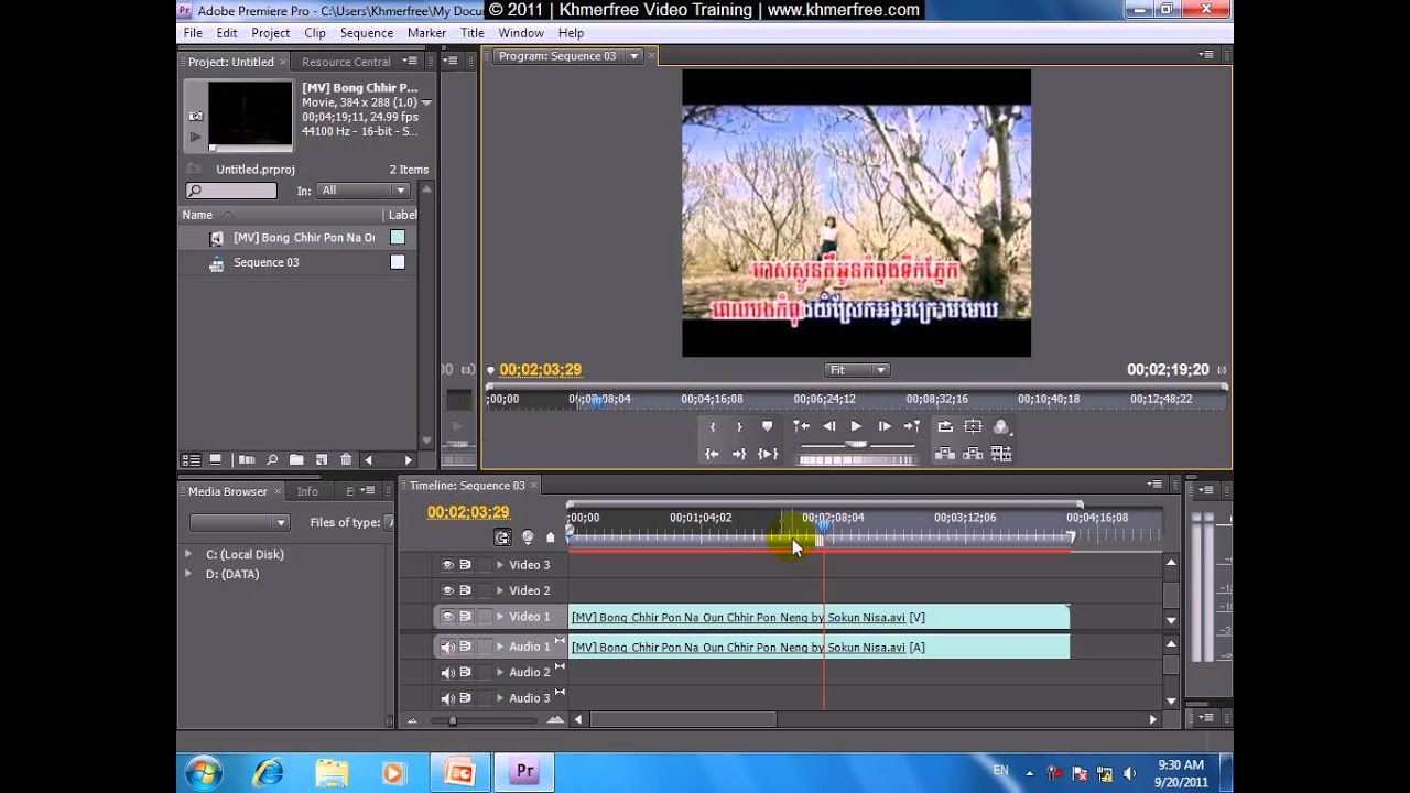 Adobe Premire Tutorial Program Monitor - YouTube