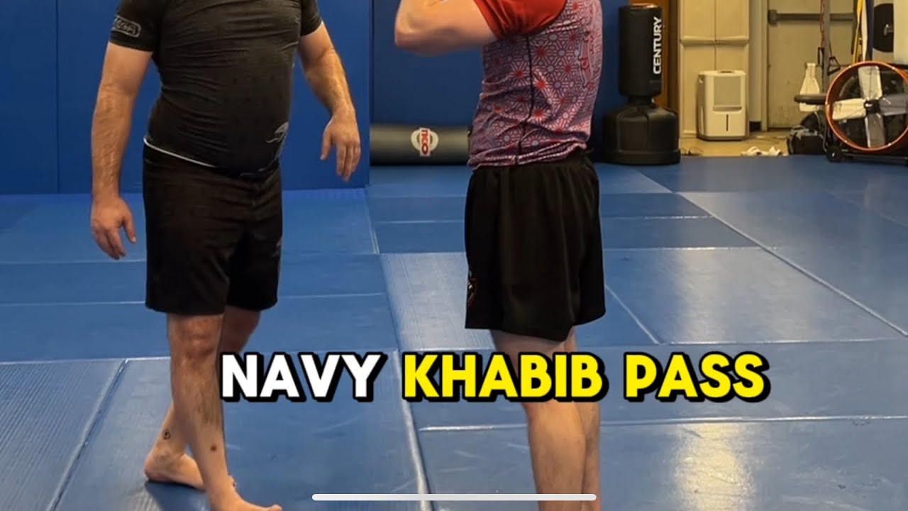 Check out this double leg drag I call the Navy Khabib - YouTube