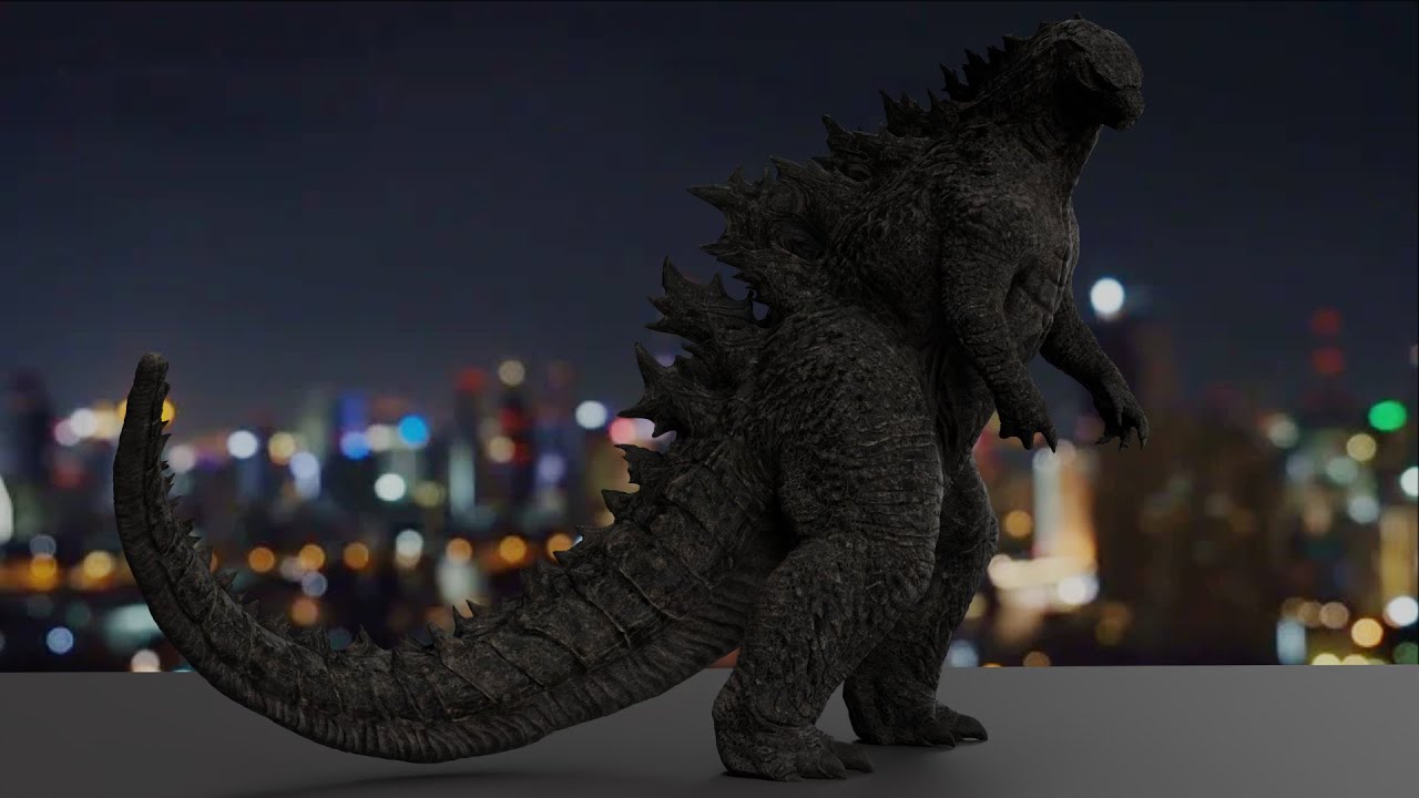 Godzilla Epic Walk Cycle - YouTube