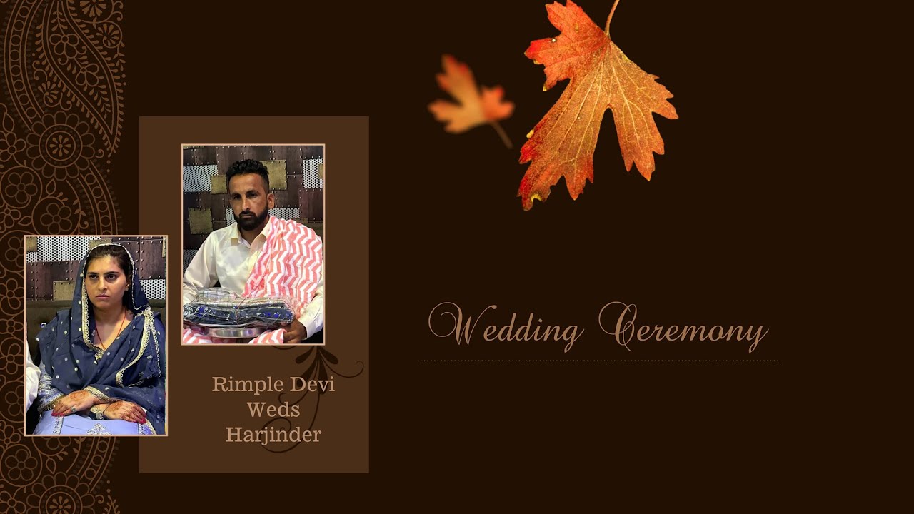 Rimple Devi Weds Harjinder Wedding Day... Live & Video By:- Humshine ...