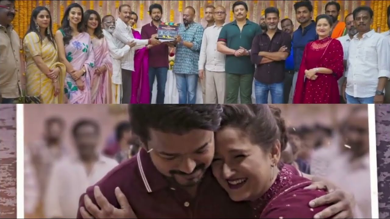 தளபதியின் மாஸான நடனத்தில் வெளியான GOAT First Single Promo | Goat First ...