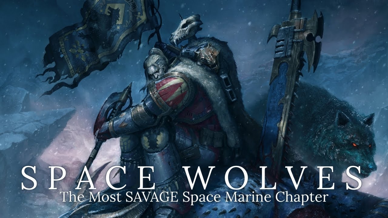 The Space Wolves: Fierce Warriors of Fenris Warhammer 40K Lore - YouTube