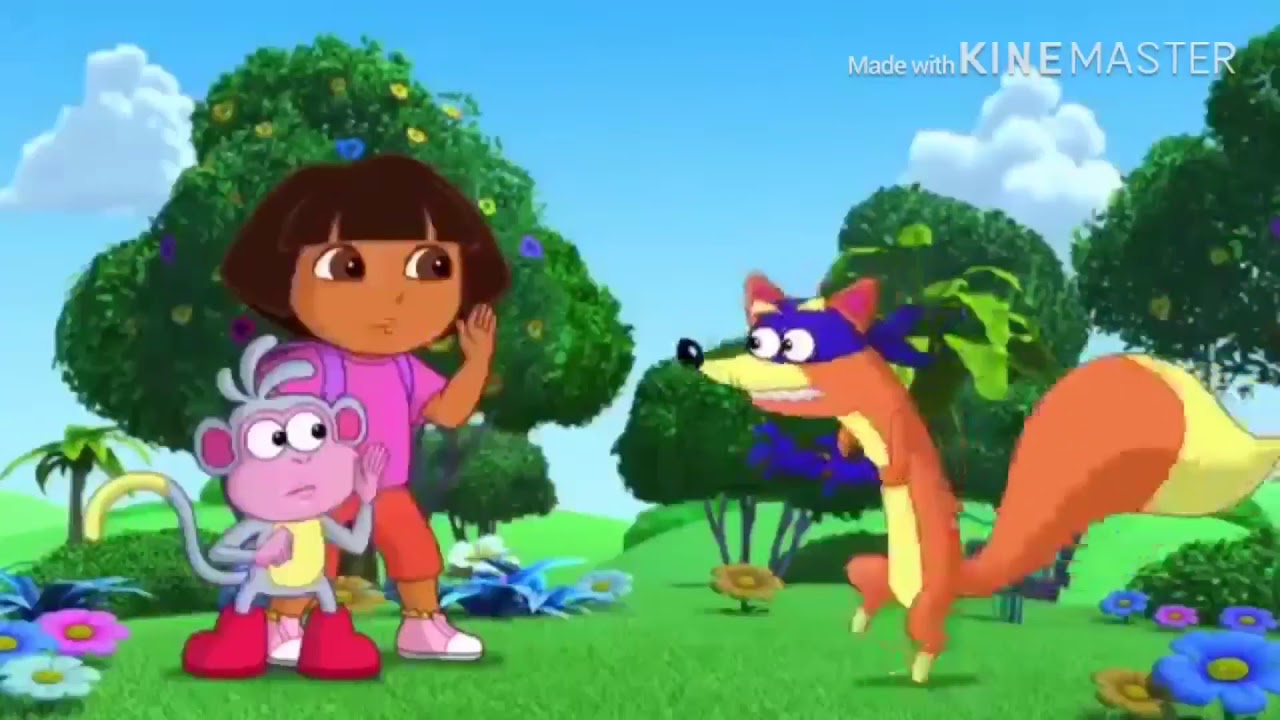 Dora the explorer theme song season seven and eight speed run - YouTube