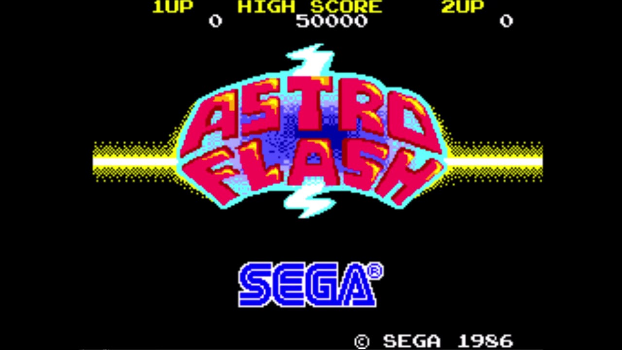 Astro Flash (Transformer -US-) (Arcade): 01~04 - CREDIT / TITLE / START ...