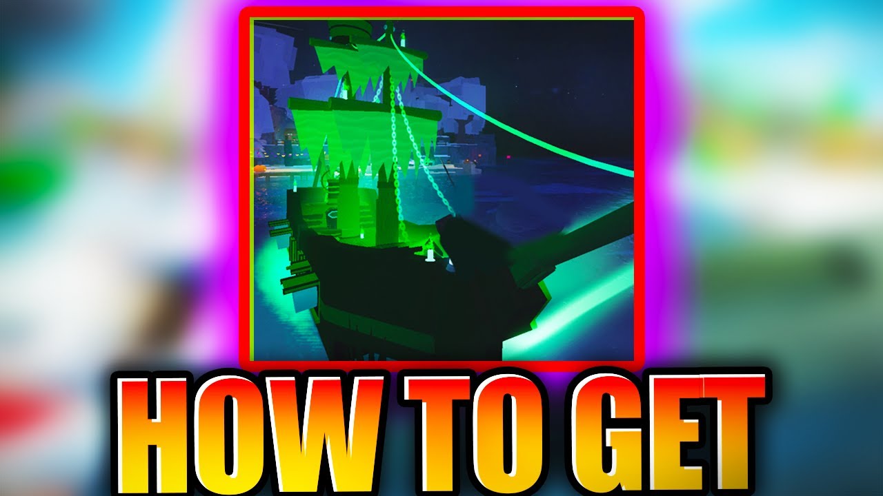 How To Get Flying Dutchman Boat In Fisch Roblox [Halloween Update ...