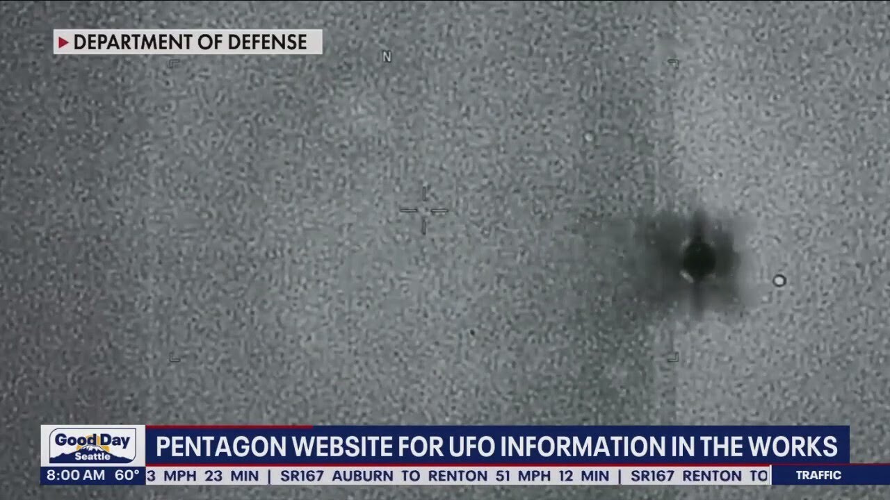 Pentagon website for UFO information in the works - YouTube