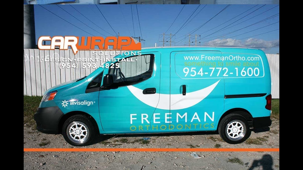 How To Vinyl Wrap Your New Nissan NV200 Van Fort Lauderdale Florida ...