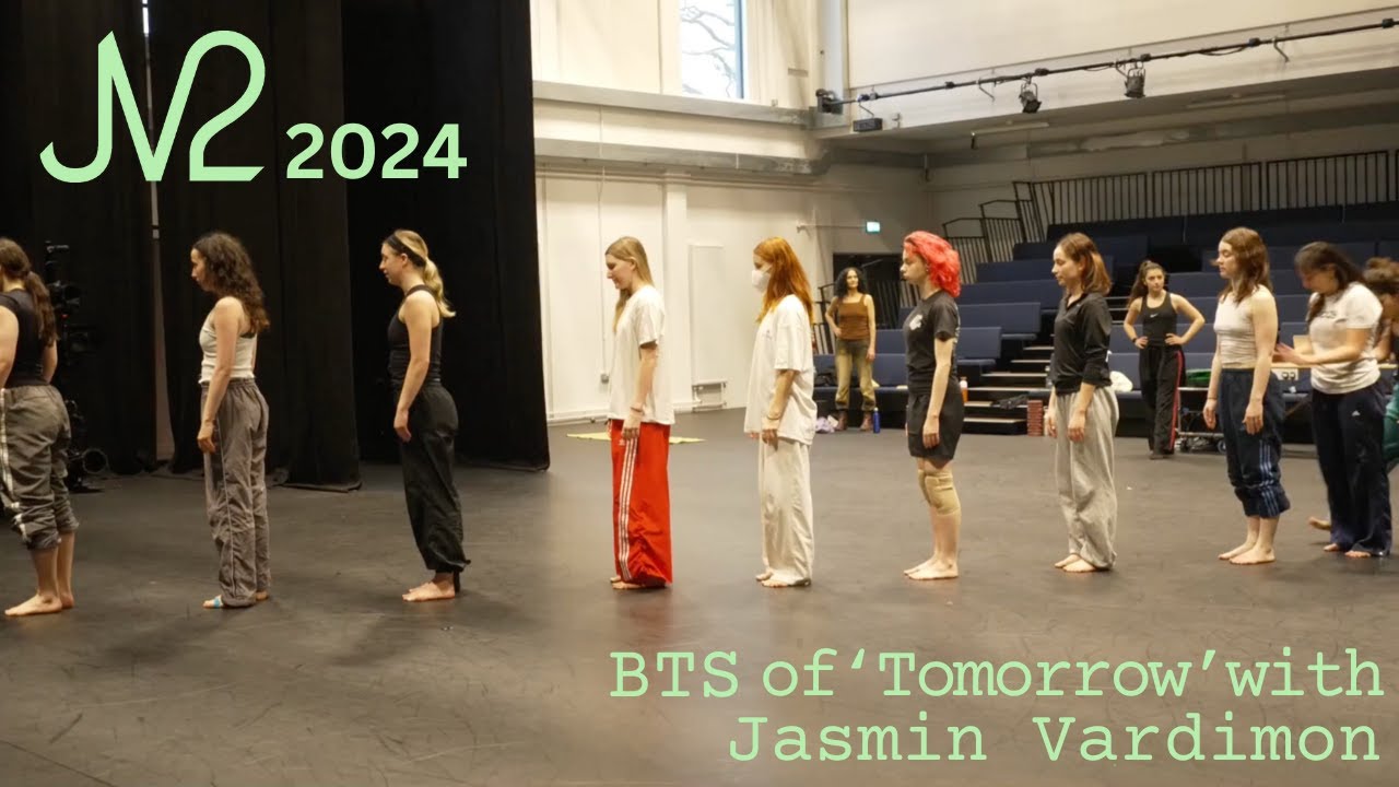 In the studio with JV2 Cohort October 24 in rehearsals for 'Tomorrow ...