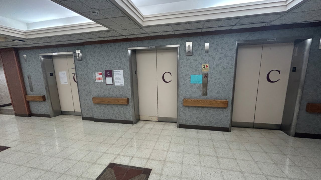 Basic Otis Elevators At The Hamann Building MetroHealth Cleveland OH - YouTube