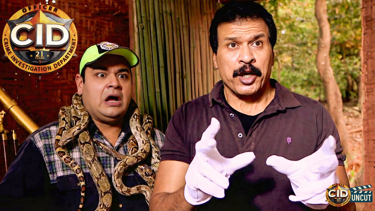 पंकज के गले में लटका साँप देखकर भागा फ्रेडी || CID || Latest Episode ...