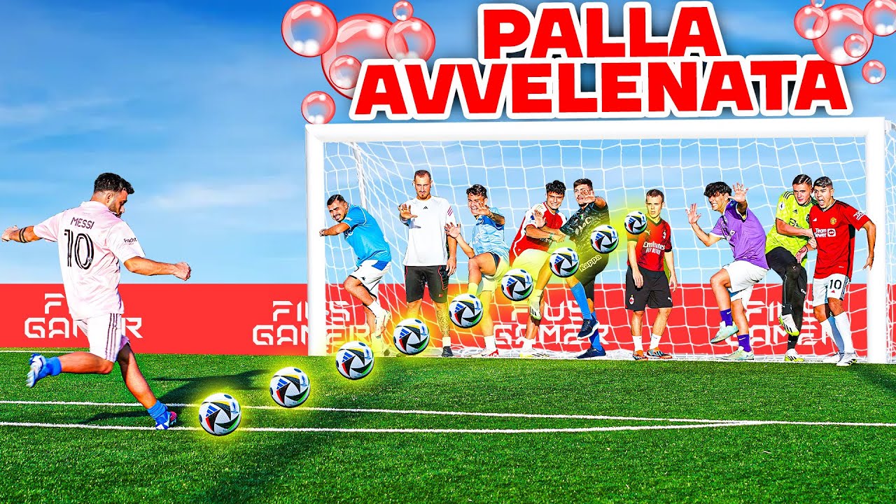 ⚽☢ PALLA AVVELENATA FOOTBALL CHALLENGE! - YouTube