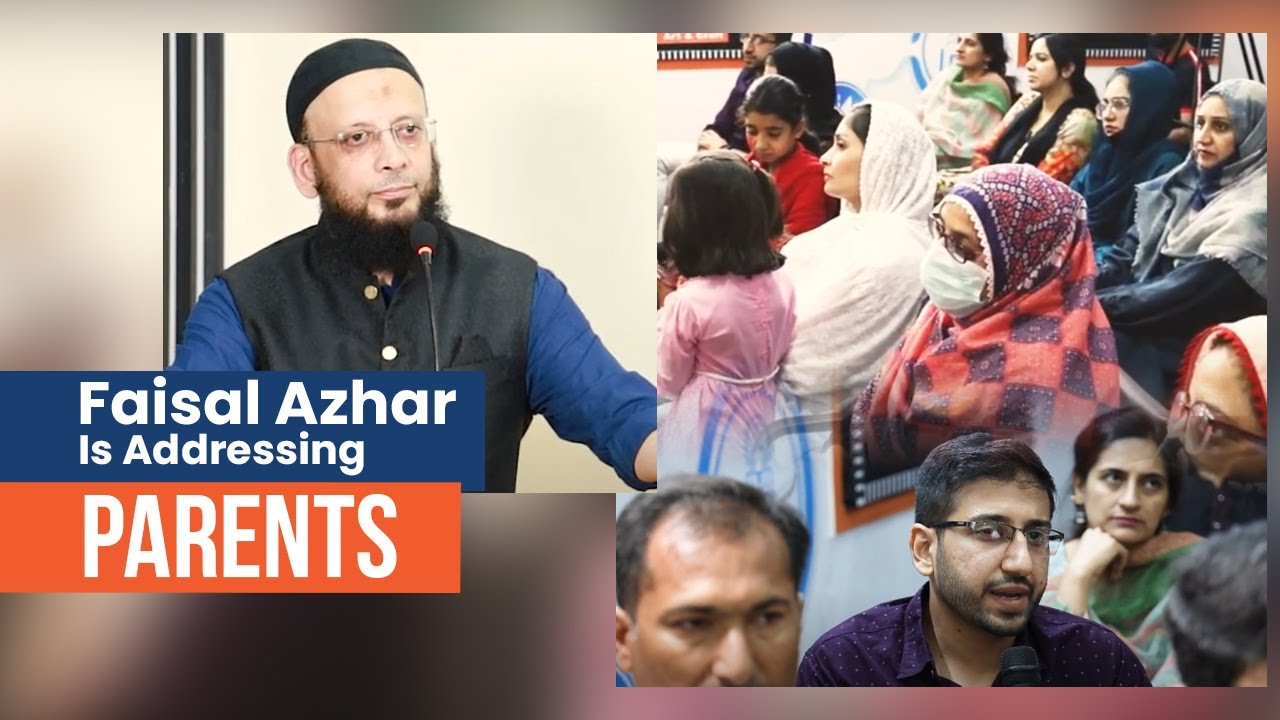 Faisal Azhar is addressing Parents at SOE Canal Side Campus - Open ...