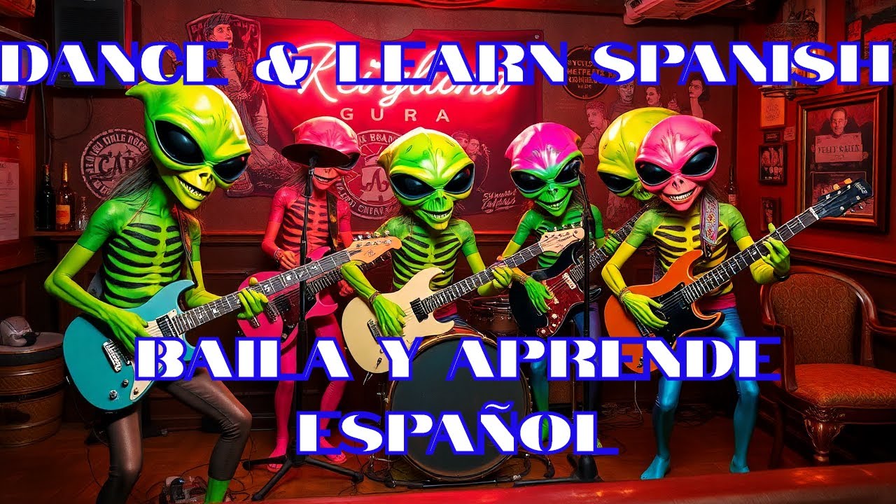 Dance & learn spanish - Baila y aprende español (V. Cumbia) We leave ...
