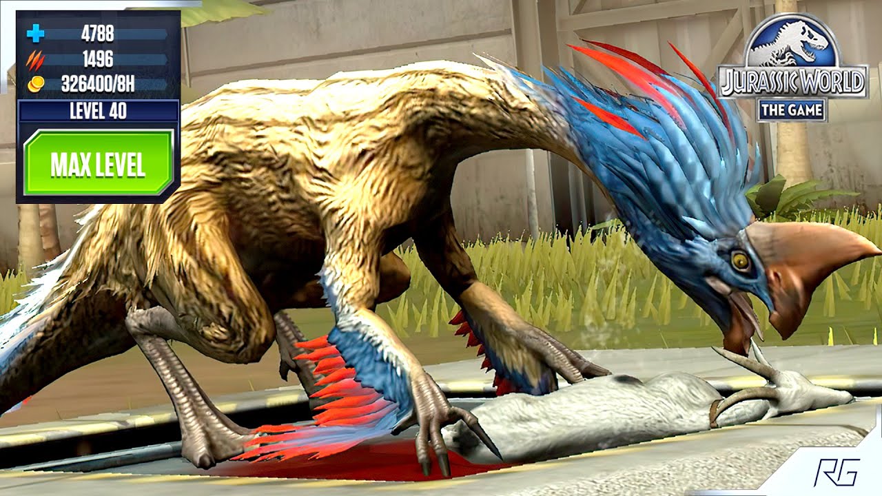 OVIRAPTOR MAX LEVEL 40 NEW VIP. Feeding, Petting, PVP Battle, Special ...