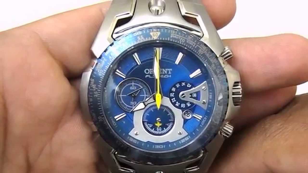 Relogio Masculino Orient Flytech Mbttc006 - YouTube