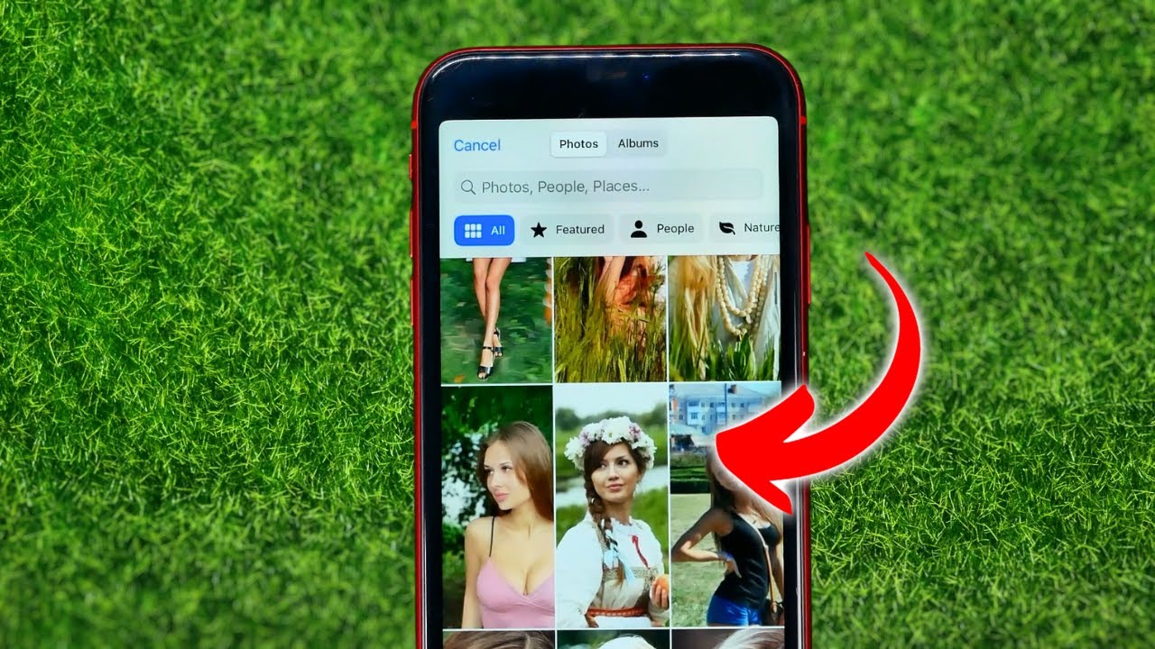 How to Set a Picture From Camera Roll As a Wallpaper on iPhone - YouTube